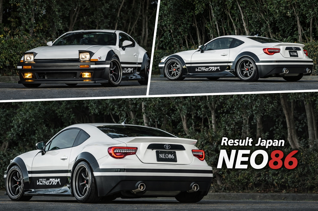 RESULT JAPAN NEO86 WIDE BODY KIT FOR TOYOTA GT86 & SCION FR-S (ZN6 ...