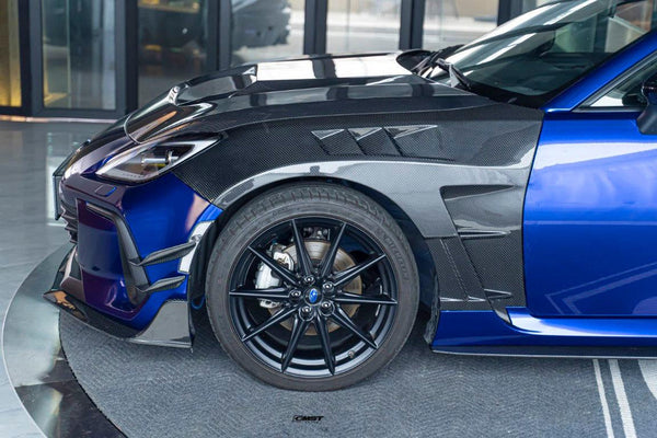 CMST TUNING CARBON FIBER V1 FRONT CANARDS FOR SUBARU BRZ ZD8 & TOYOTA ...