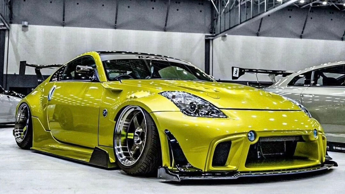 M-SPORTS FRONT CANARDS (FRP) NISSAN 350Z (Z33) – Blacklist Motorsports