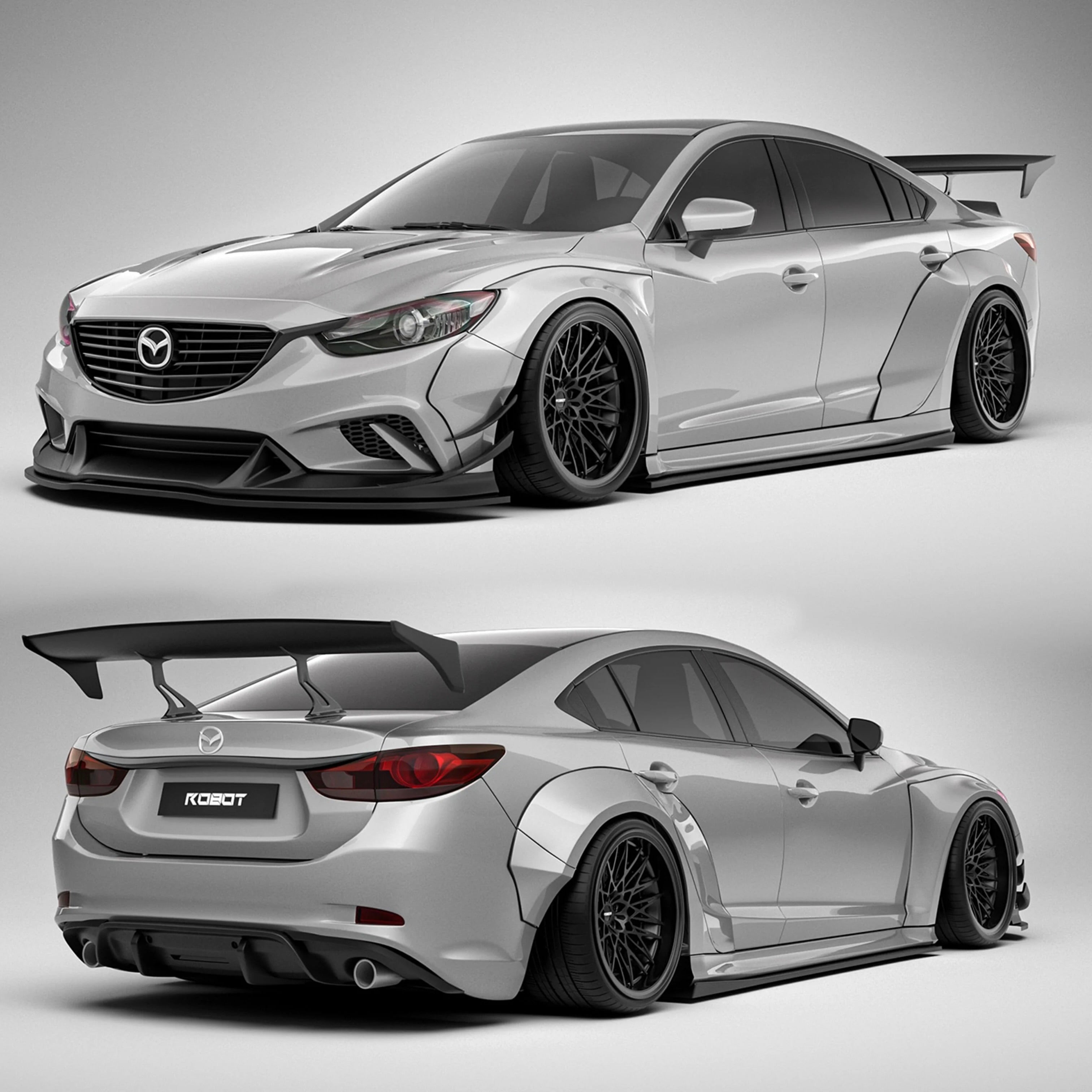 ROBOT CRAFTSMAN MAZDA 6 WIDEBODY KIT VERSION B 2016-2017 – Blacklist ...