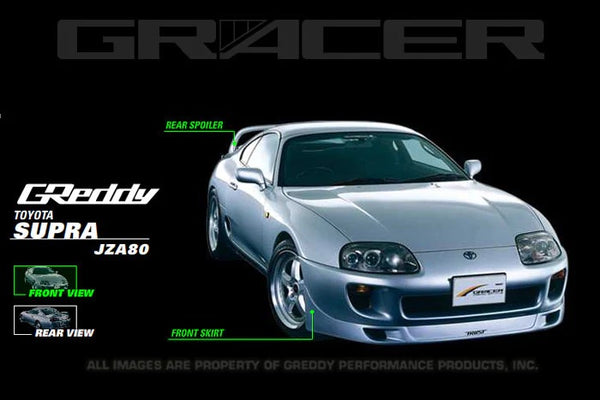GREDDY GRACER AERO LIP SPOILER / WING - TOYOTA SUPRA (JZA80 ...