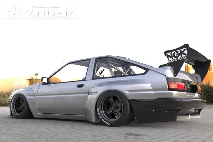 PANDEM AERO - TOYOTA (AE86) COROLLA LEVIN HATCHBACK – Blacklist Motorsports