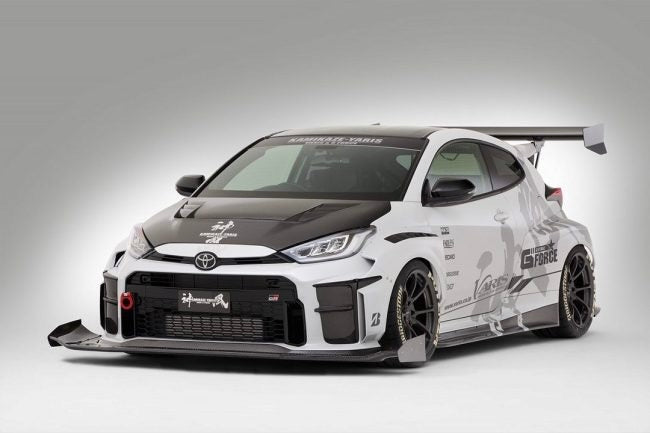 VARIS CARBON + KAMIKAZE WIDEBODY KIT FOR XP210 TOYOTA GR YARIS [VATO-3 ...