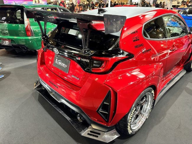 VARIS KAMIKAZE STREET CARBON REAR DIFFUSER FOR XP210 TOYOTA GR YARIS ...