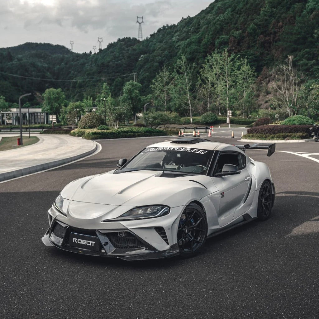 ROBOT CRAFTSMAN "HYPERION" NARROW BODY FRONT BUMPER & LIP FOR GR TOYOT ...