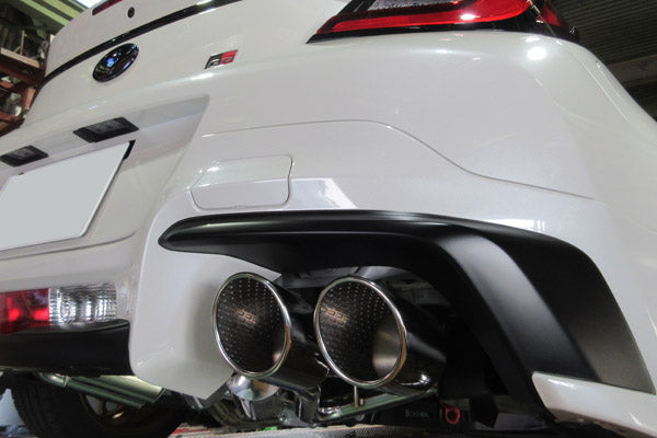 SURUGA SPEED PFS LOOP SOUND QUAD TIP EXHAUST FOR TOYOTA GR86 (ZN8) 202 ...