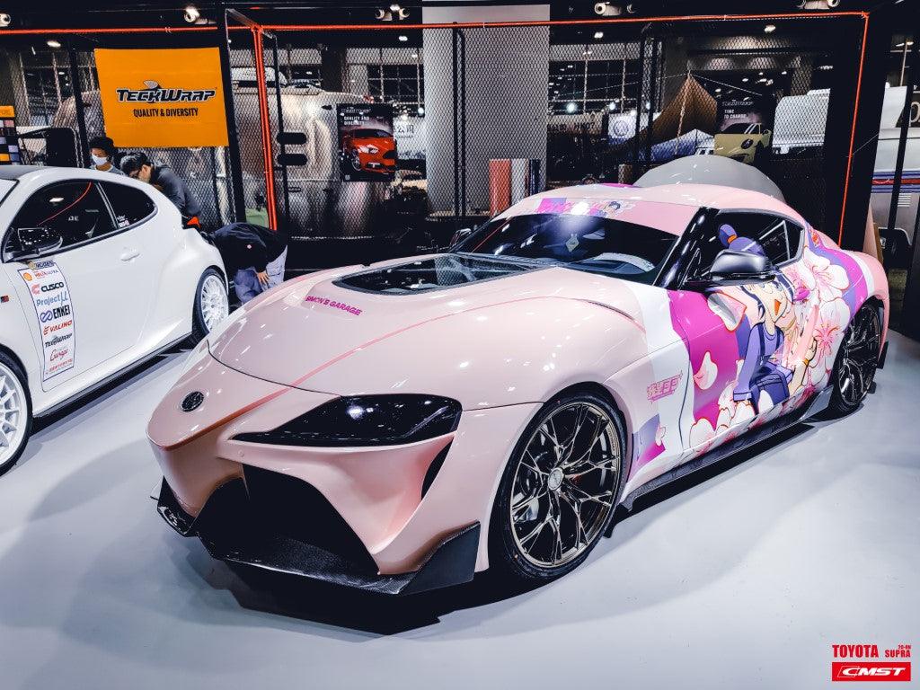 CMST TUNING CARBON FIBER & FRP FTI CONVERSION KIT FRONT FENDERS FOR TO ...