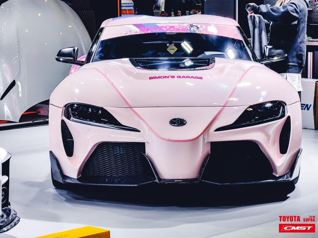 CMST TUNING CARBON FIBER & FRP FTI CONVERSION KIT HOOD FOR TOYOTA GR S ...