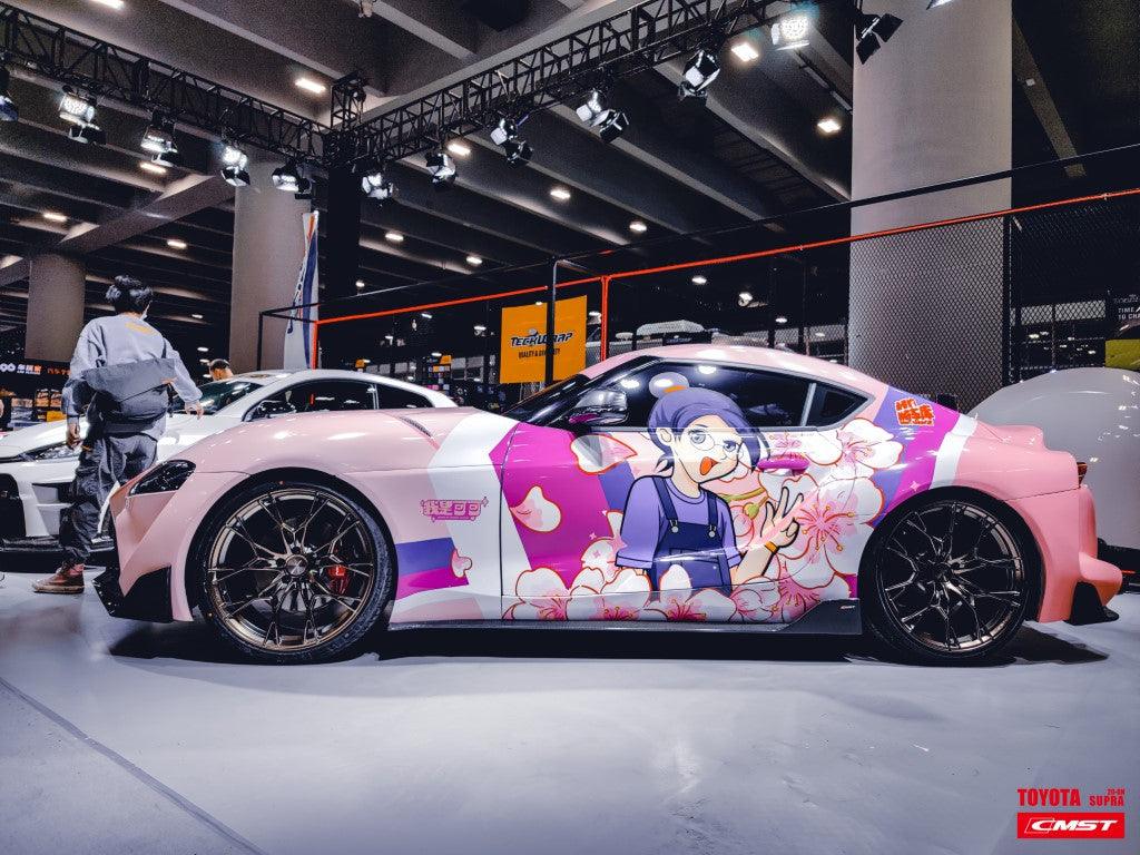 CMST TUNING CARBON FIBER & FRP FTI CONVERSION KIT FRONT FENDERS FOR TO ...