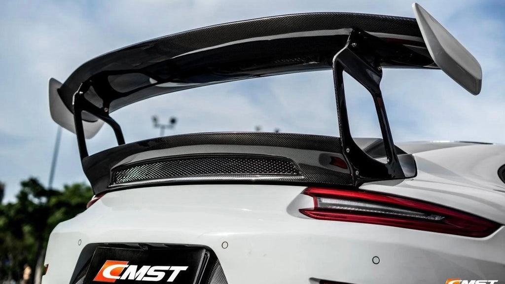 CMST TUNING CARBON FIBER & FRP GT2RS REAR TRUNK LID & WING FOR PORSCHE ...