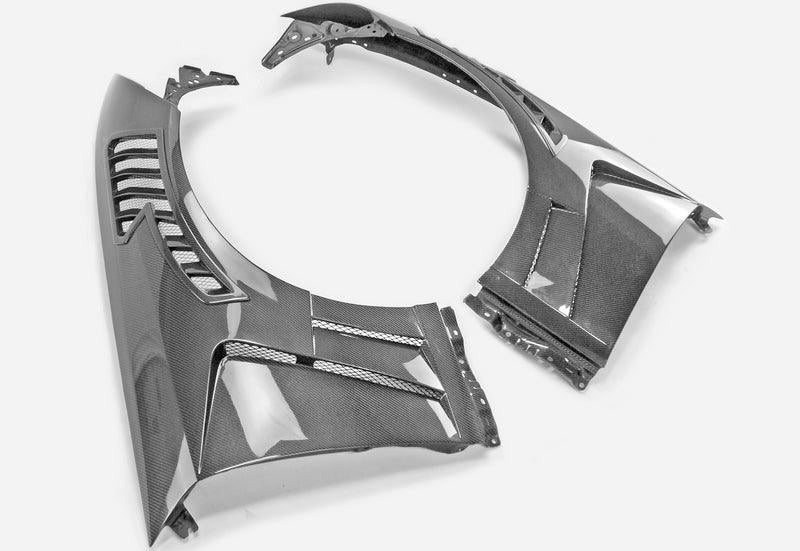 EPR CARBON FIBER EPA DESIGN V2 FRONT FENDERS FOR NISSAN RZ34 400Z FAIR ...