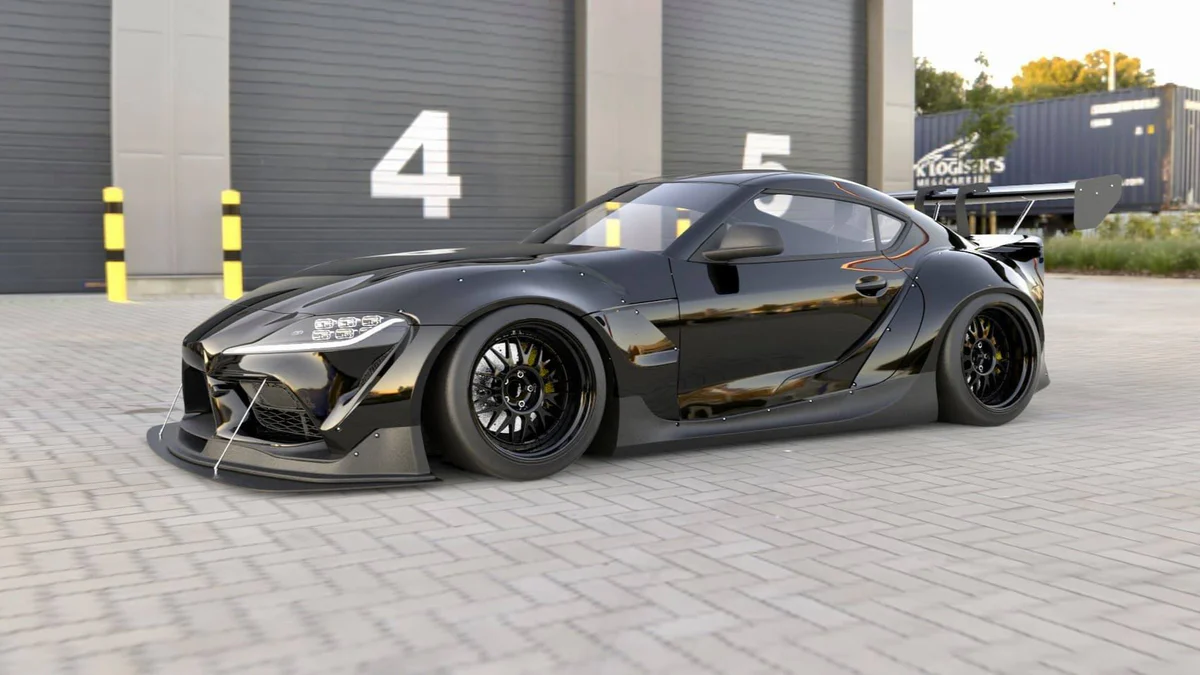 PANDEM V1.5 TOYOTA GR SUPRA 2020+ WIDE BODY AERO – Blacklist Motorsports
