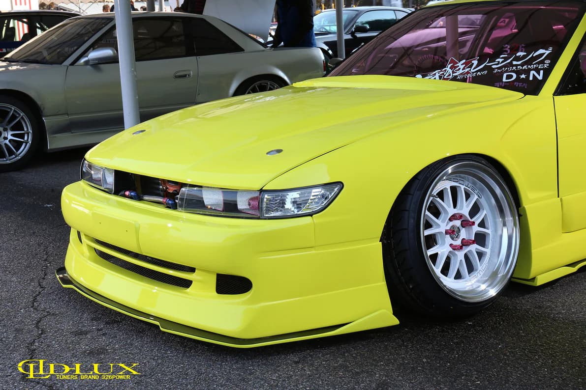 326 POWER D-LUX 3P AERO SET (FRP) FOR NISSAN SILVIA (S13) COUPE 1989-1 ...