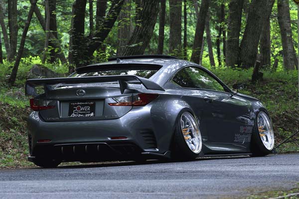 326 POWER 3D STAR REAR DIFFUSER (FRP) FOR LEXUS RC350 F-SPORT (GSC10 ...