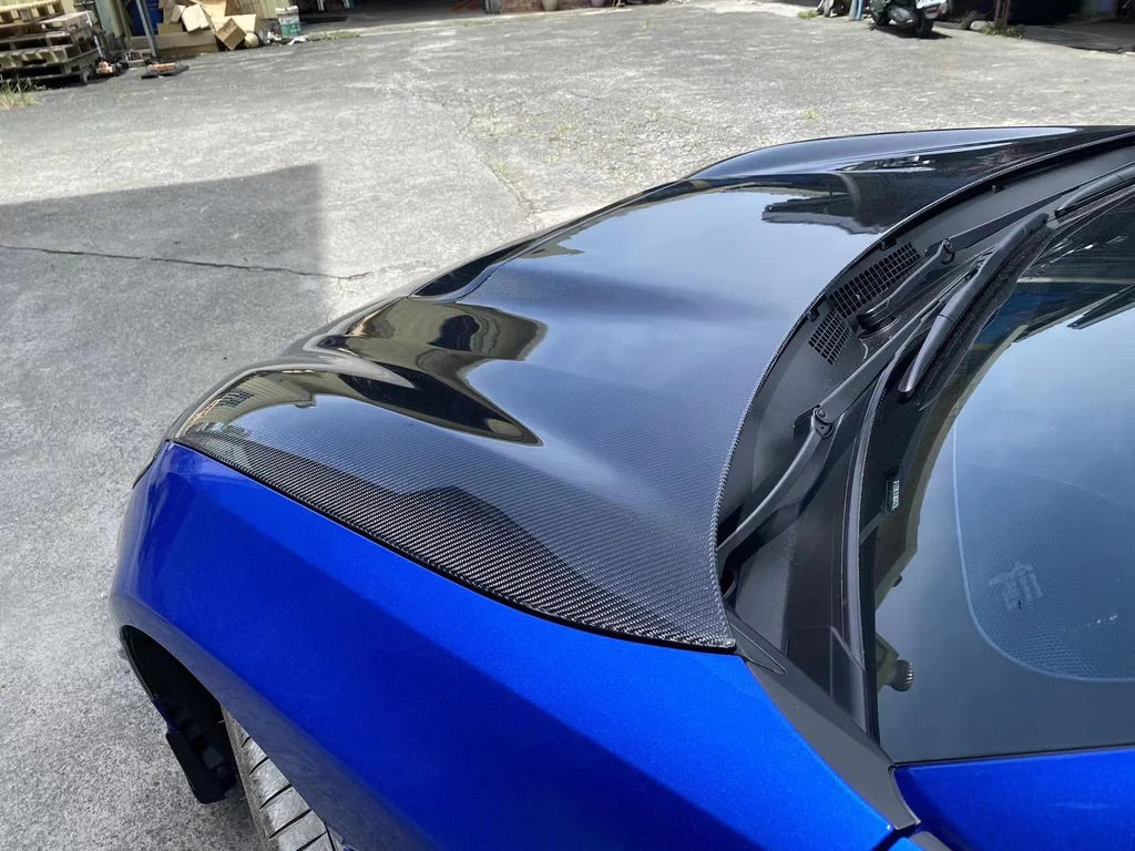 EPR EPA STI STYLE VENTED CARBON FIBER HOOD FOR TOYOTA GR86 & SUBARU BR ...