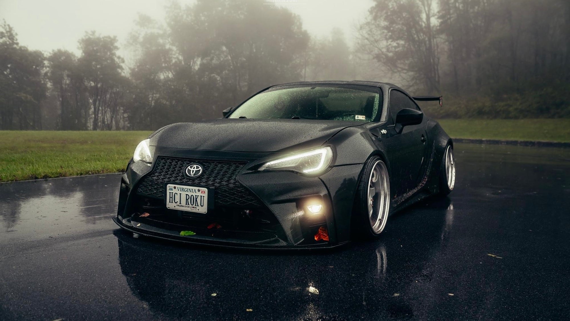 AIMGAIN GT-F WIDE BODY KIT / TOYOTA GT86 BRZ FRS KOUKI-WIDE FENDER VER ...