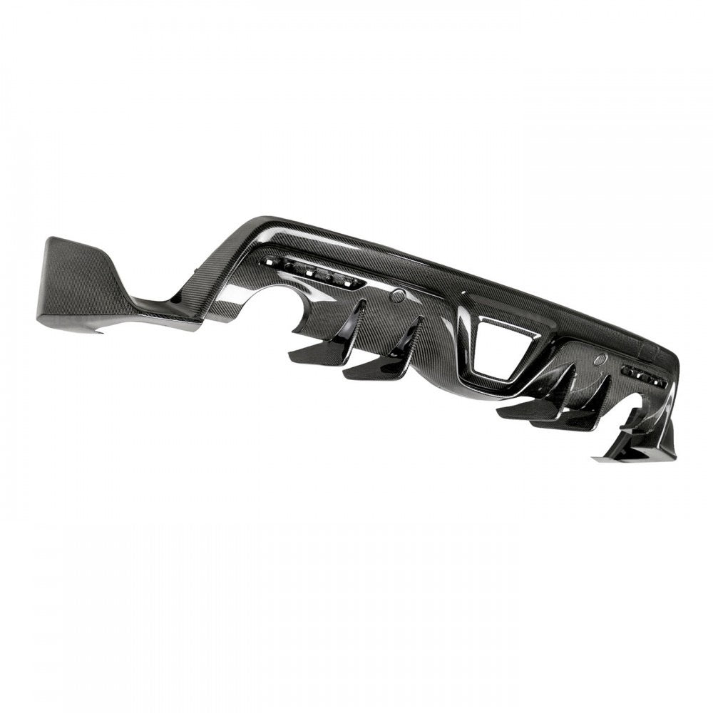 MB-STYLE CARBON FIBER REAR DIFFUSER FOR 2020-2021 TOYOTA GR SUPRA ...