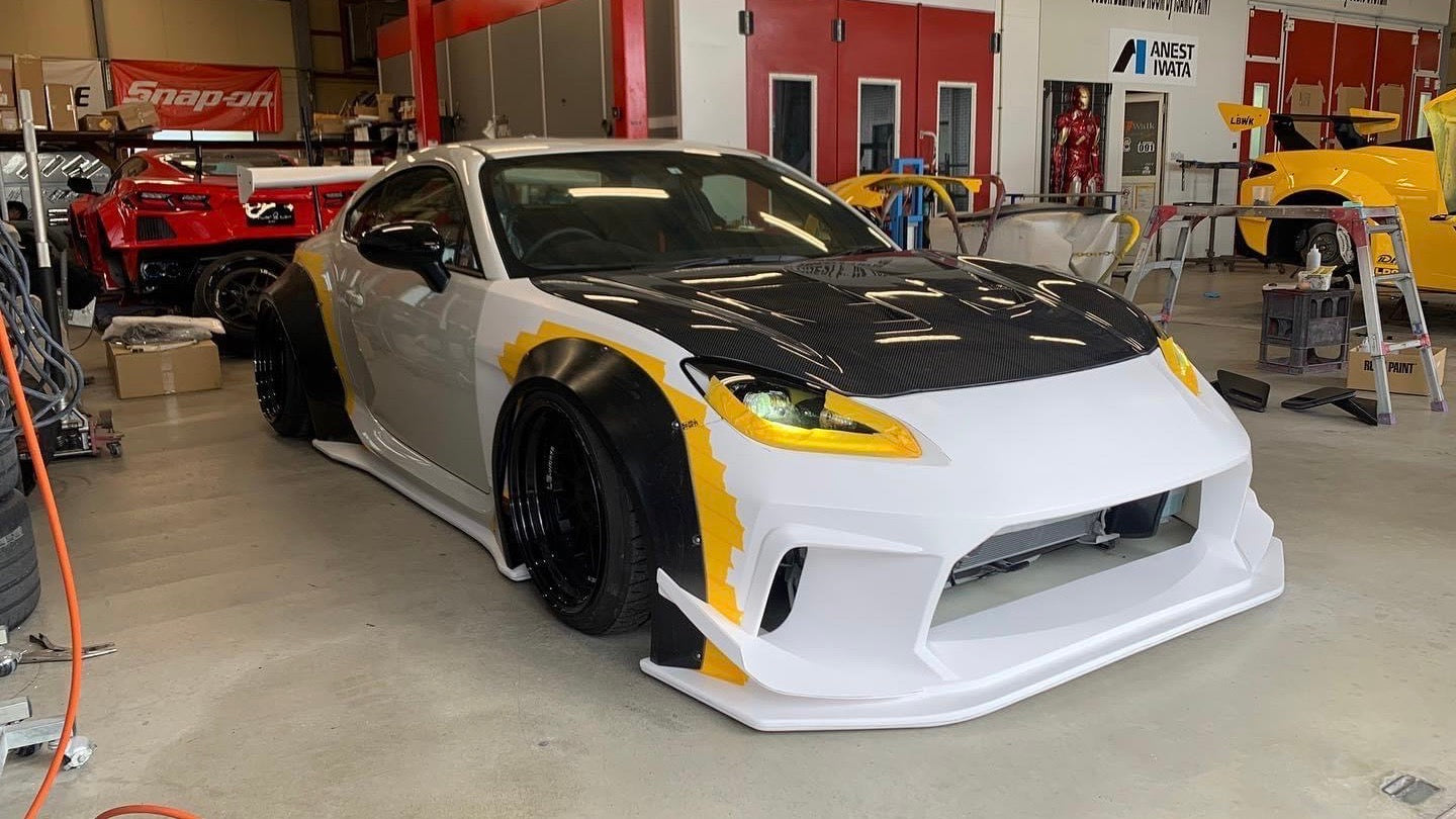 LIBERTY WALK LB★NATION WORKS COMPLETE BODY KIT FOR ZD8 / ZN8 SUBARU BR ...