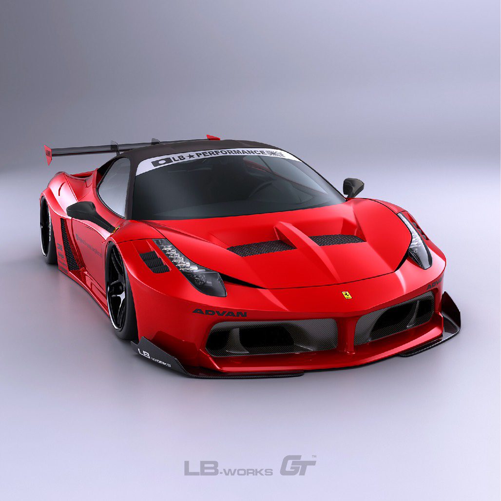 LB-SILHOUETTE WORKS FERRARI 458 GT – Blacklist Motorsports