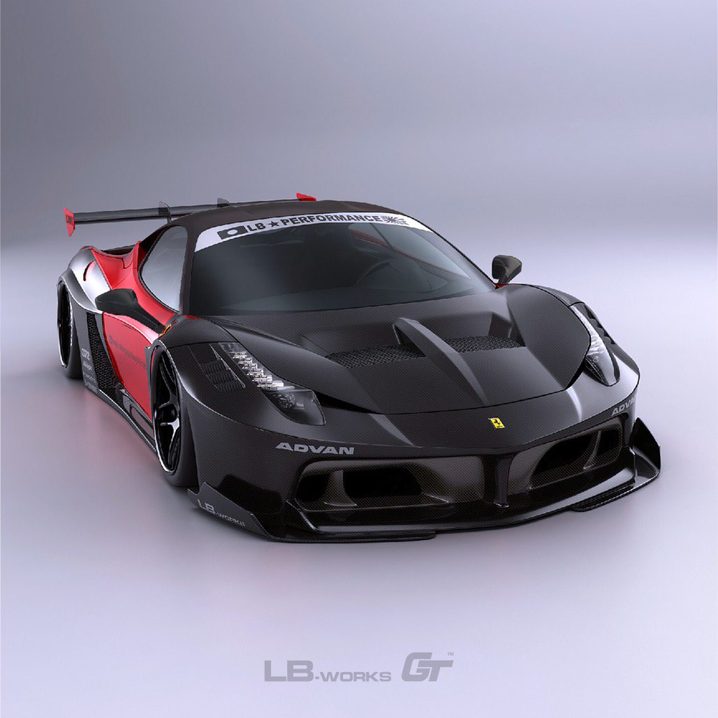 LB-SILHOUETTE WORKS FERRARI 458 GT – Blacklist Motorsports