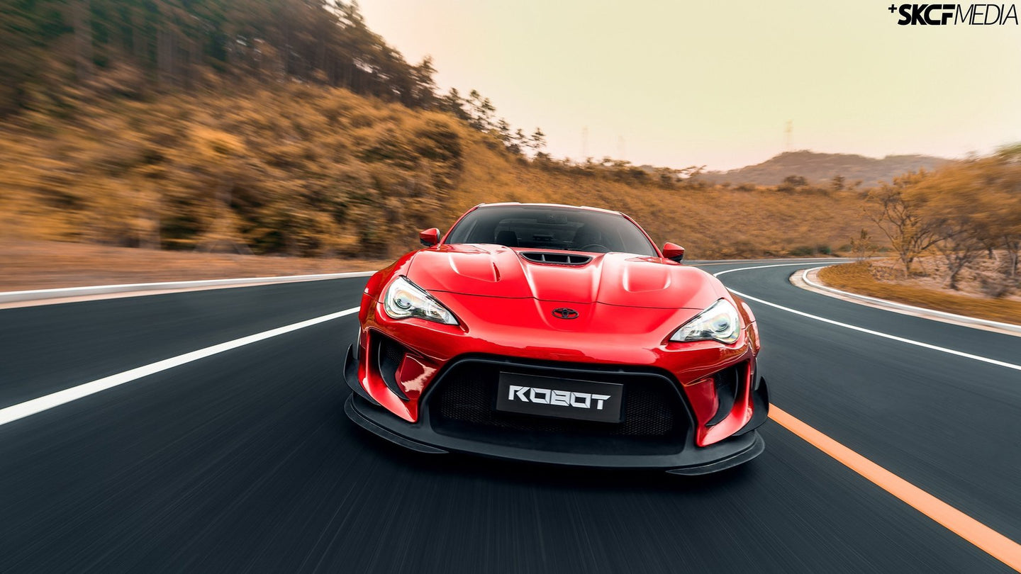 ROBOT CRAFTSMAN WIDE BODY KIT FRP W/CARBON OPTIONS - GT86 - FRS - BRZ ...