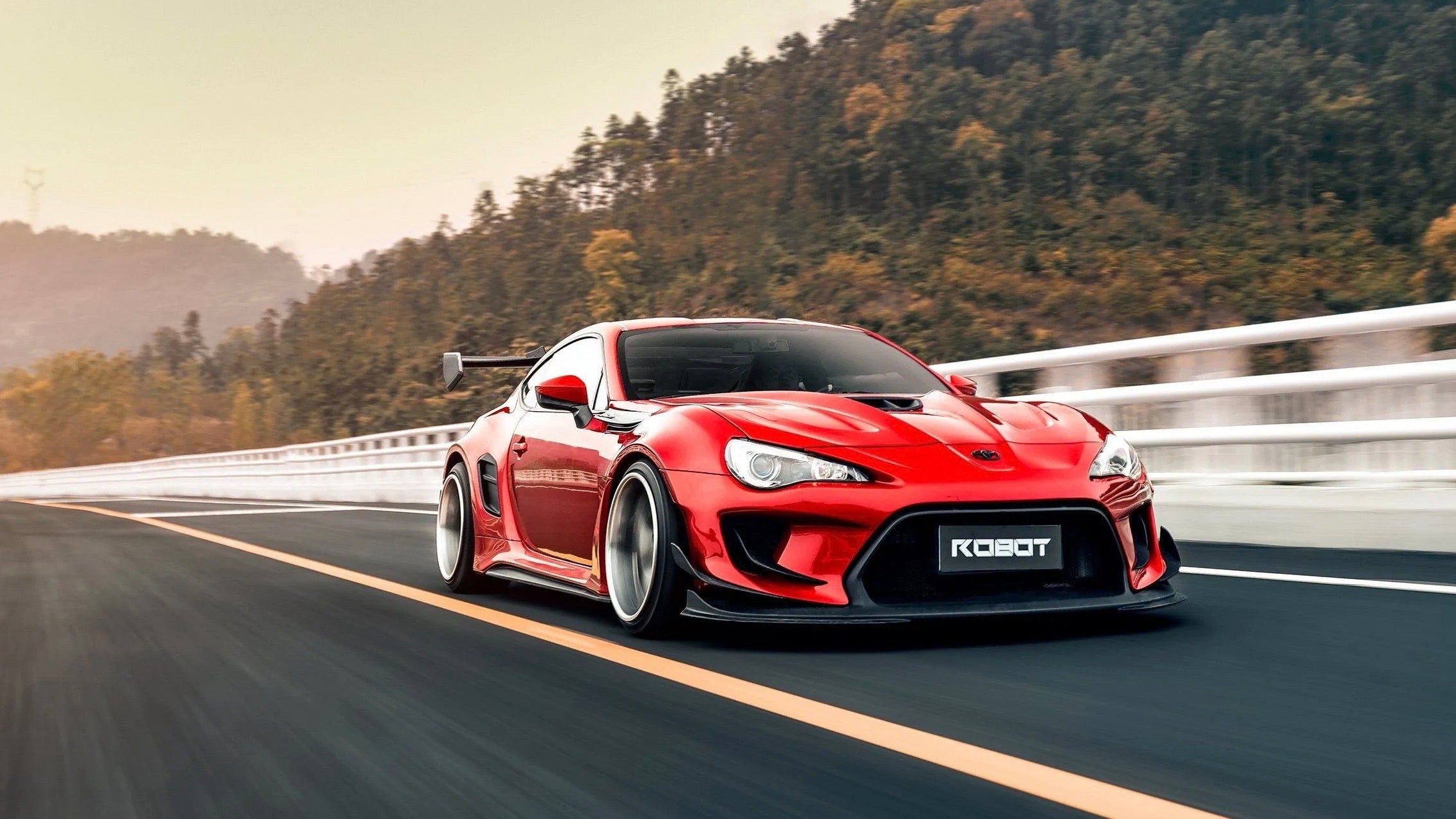 ROBOT CRAFTSMAN WIDE BODY KIT FRP W/CARBON OPTIONS - GT86 - FRS - BRZ ...