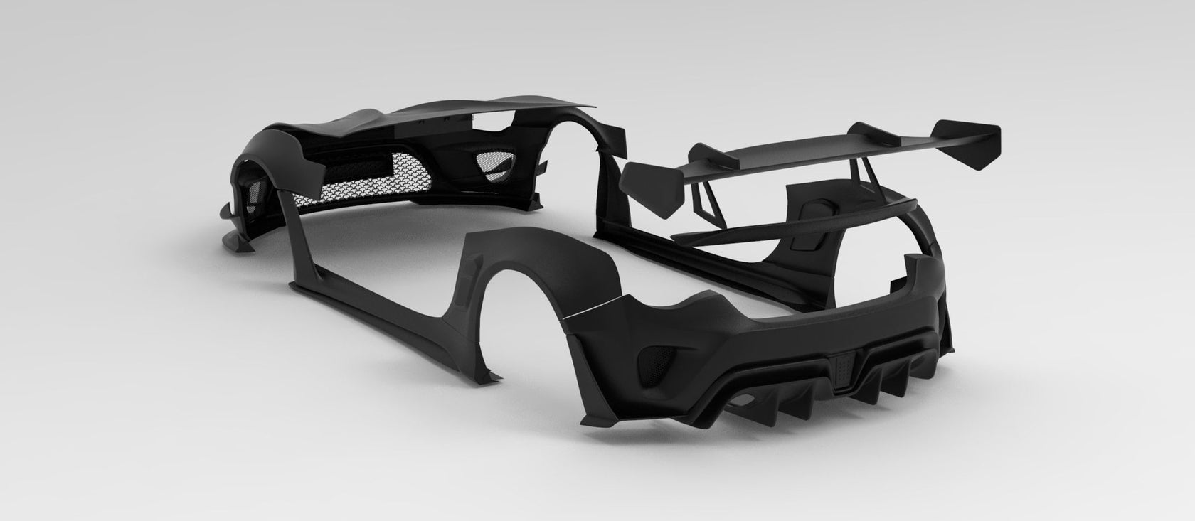 ROBOT CRAFTSMAN WIDE BODY KIT FRP W/CARBON OPTIONS - GT86 - FRS - BRZ ...