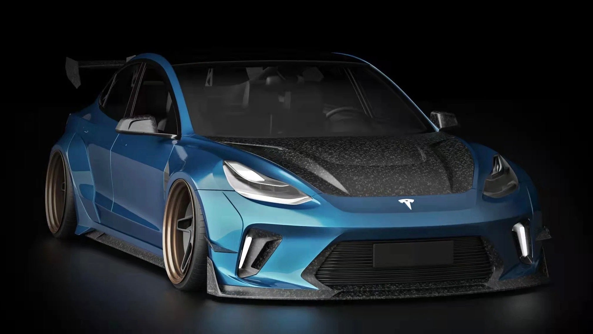 ROBOT CRAFTSMAN "HACKER" WIDEBODY FULL KIT TESLA MODEL 3 – Blacklist ...