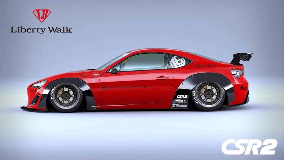 LIBERTY WALK LB NATION TOYOTA GT86 / SUBARU BRZ / SCION FRS / TYPE 1 ...